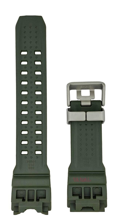 Pasek do zegarka Casio GWG-1000 (10504378) / Zielony | sklep z zegarkami TikTaki.pl