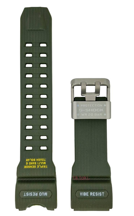 Pasek do zegarka Casio GWG-1000 (10504378) / Zielony | sklep z zegarkami TikTaki.pl