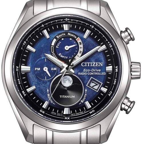 Zegarek Citizen Tsukiyomi Moonphase BY1010-81L | sklep z zegarkami TikTaki.pl